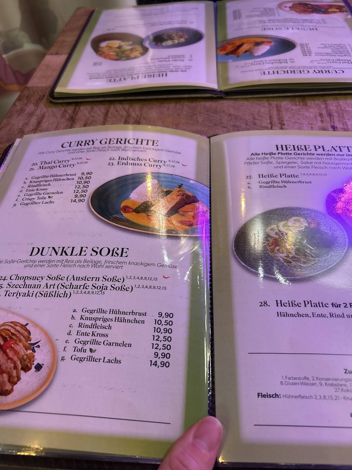 Speisekarte von Bambus Stübchen in Hage restaurant, Hage