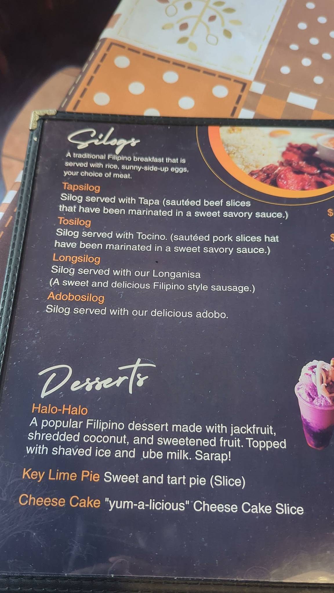 Menu at Hangry Dobo restaurant, Orlando, Collegiate Way Suite 105