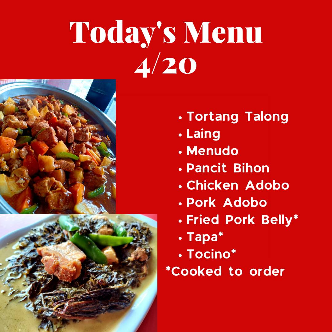 Menu at Hangry Dobo restaurant, Orlando, Collegiate Way Suite 105