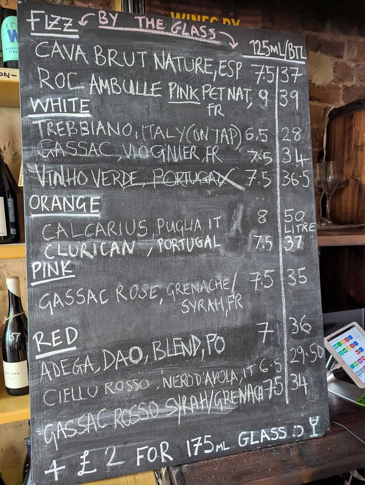 Menu at Heist Market restaurant, Saint Leonards