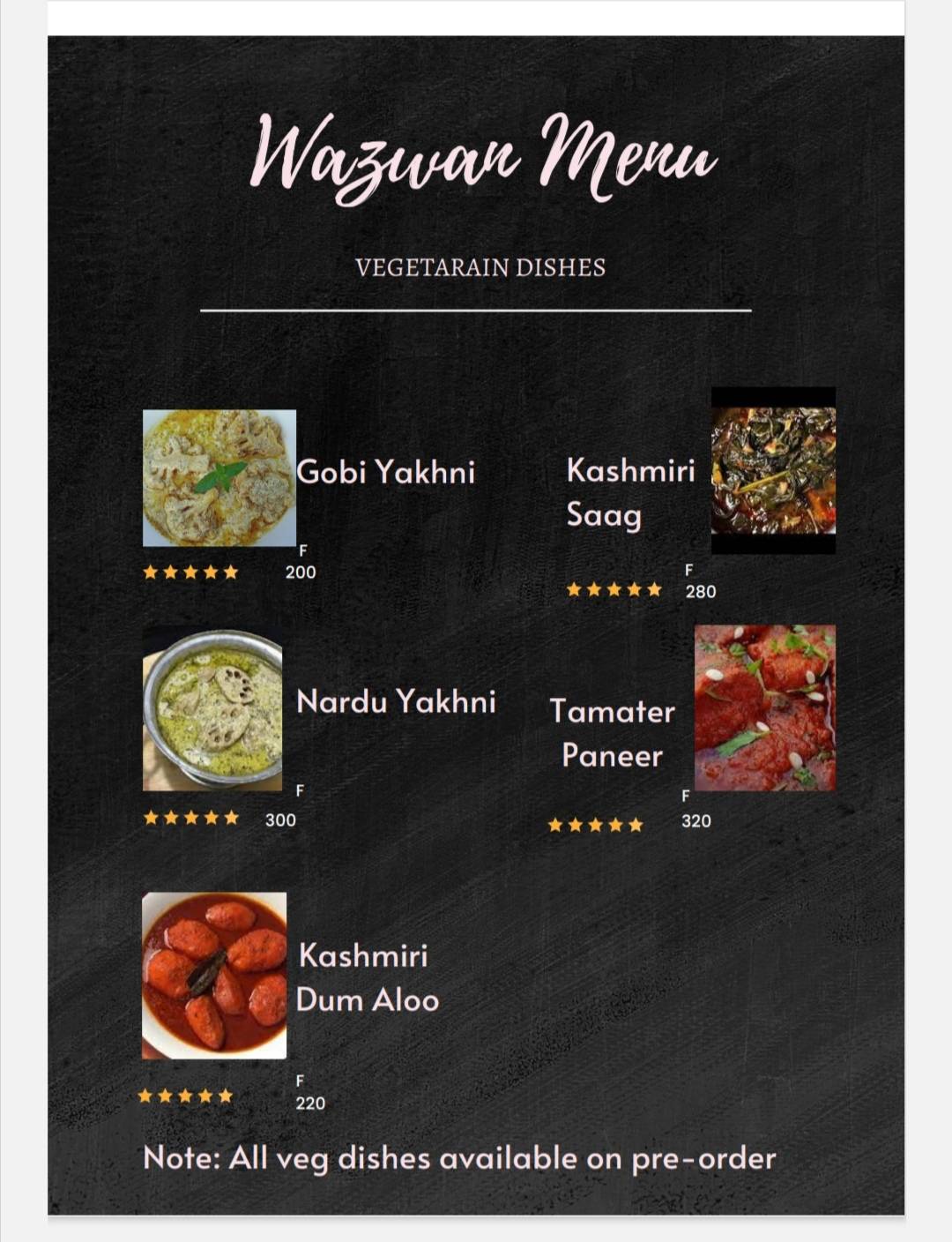 Menu at HideOut Cafe n Grill Kashmiri Wazwan restaurant, New Delhi, 337 ...