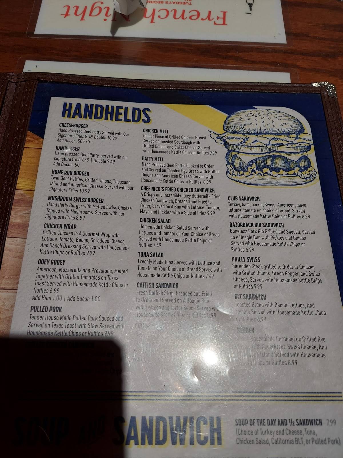 Menu at Home Plate Cafe & Bakery, Hot Springs Village