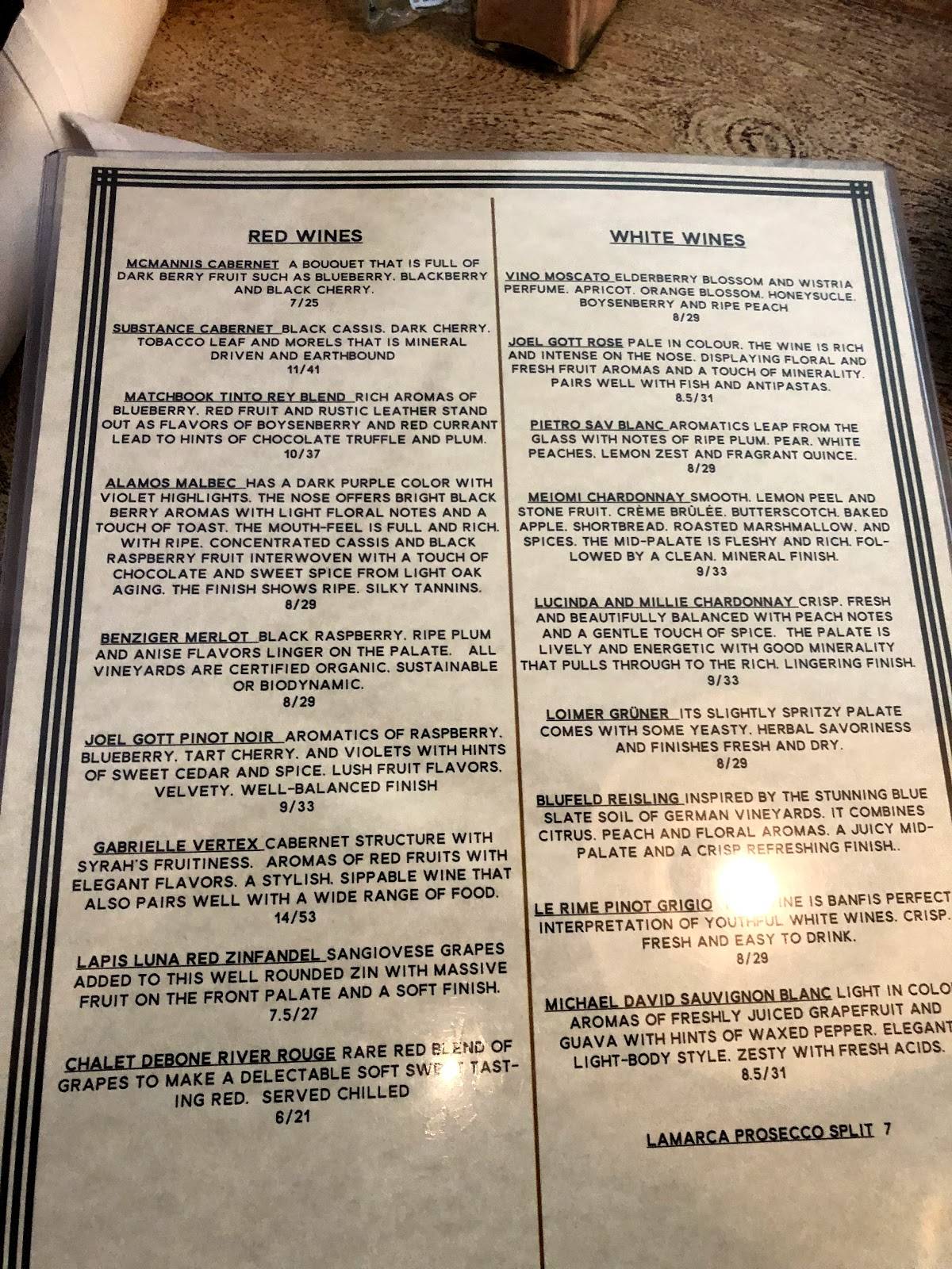 Menu at Homestead Kitchen & Cocktails pub & bar, Columbiana, 163 Town ...