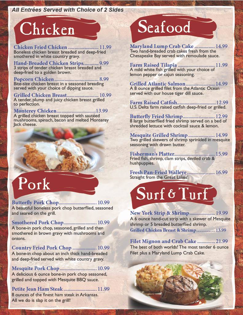 Menu at Home Plate Cafe & Bakery, Hot Springs Village