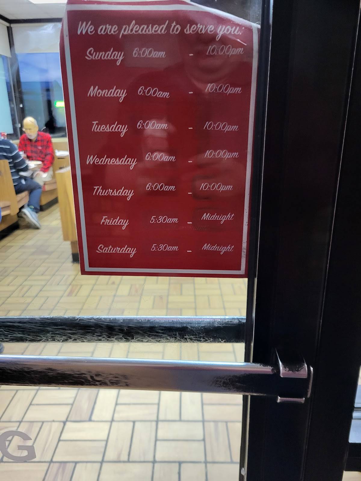 Carta del restaurante Huddle House, McCormick
