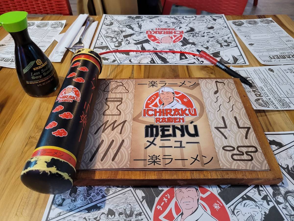 Carta del restaurante Ichiraku Ramen Bogotá Norte, Bogotá