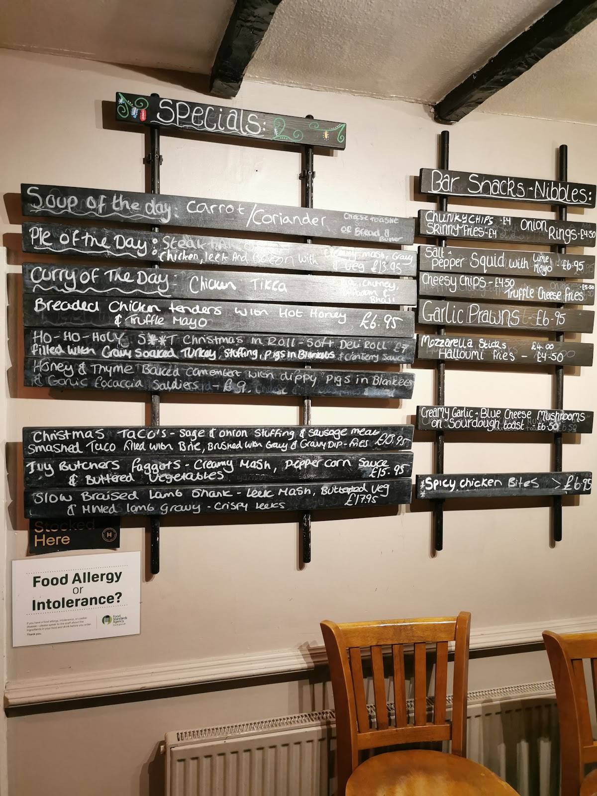 Menu at Imperial Inn pub & bar, Ivybridge