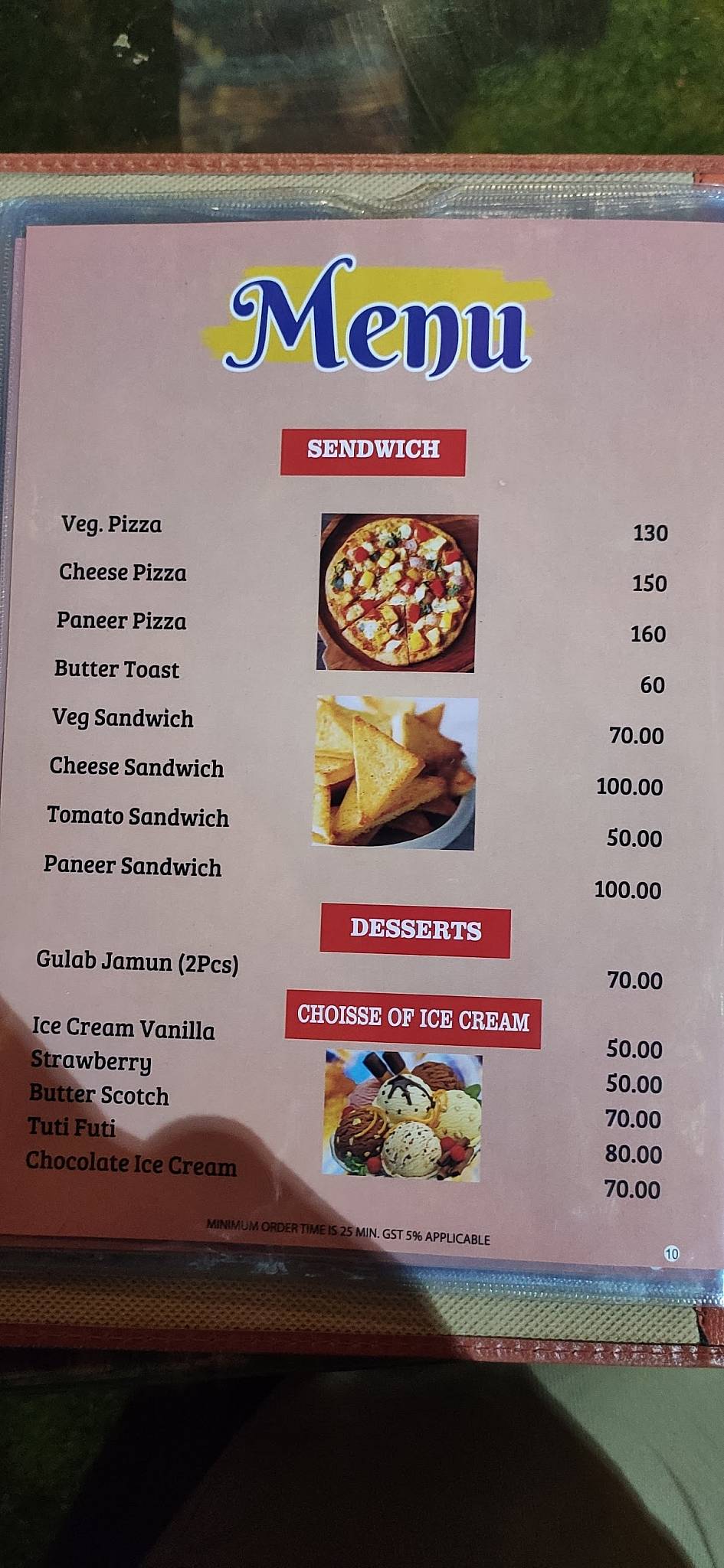Menu at Indian Era Restaurant - Restaurant In Haridwar/ Cafe In ...