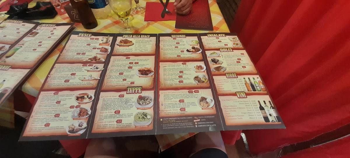 Menu da Inka Chicken ristorante, Roma, Via di Monte Testaccio