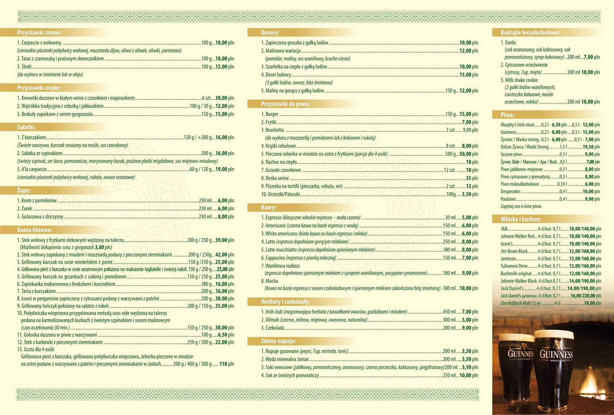 Carta de Irish Club, Koszalin