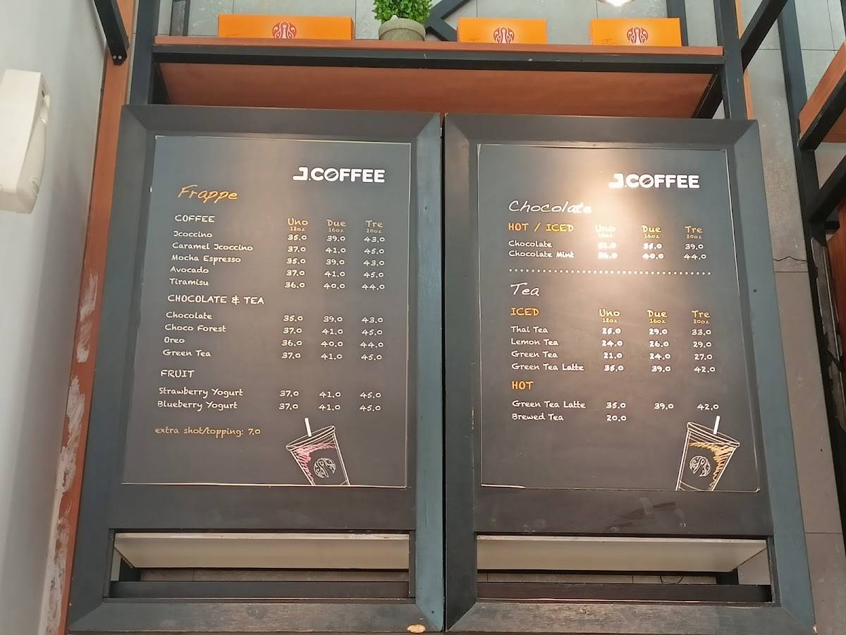 Menu at J.CO Donuts & Coffee, Batam, 42CX+9GX