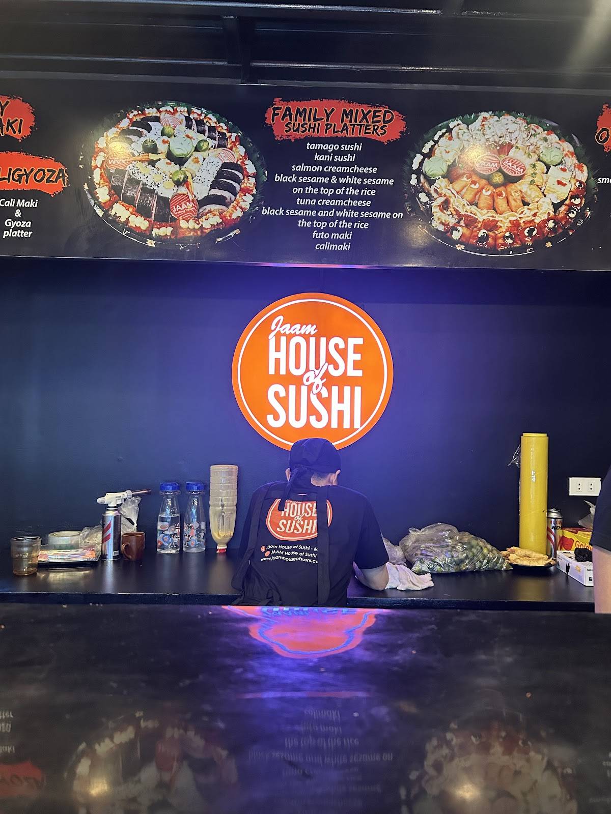 Menu at JAAM House of Sushi Araneta restaurant, Quezon City