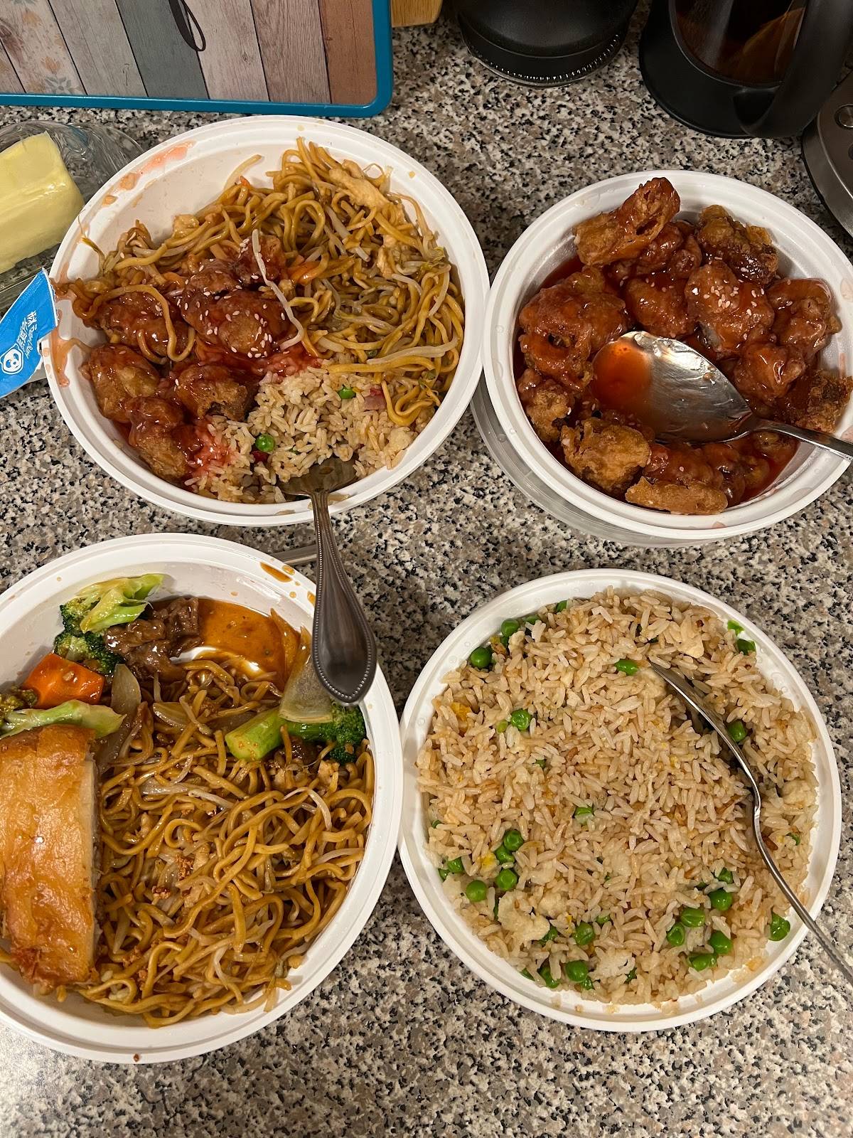 Menu at Jack's Chinese Restaurant, Victoria