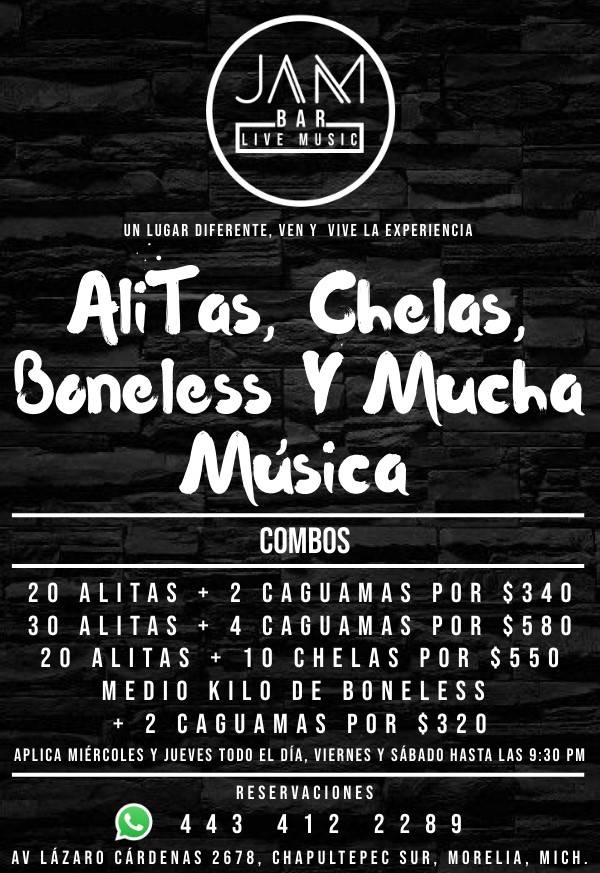 Carta de Jam Bar, Morelia