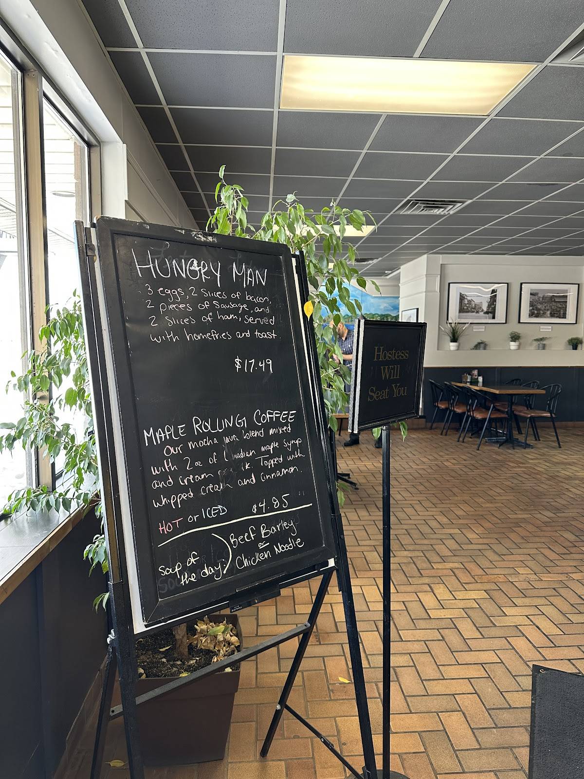Menu at James Place Restaurant, London