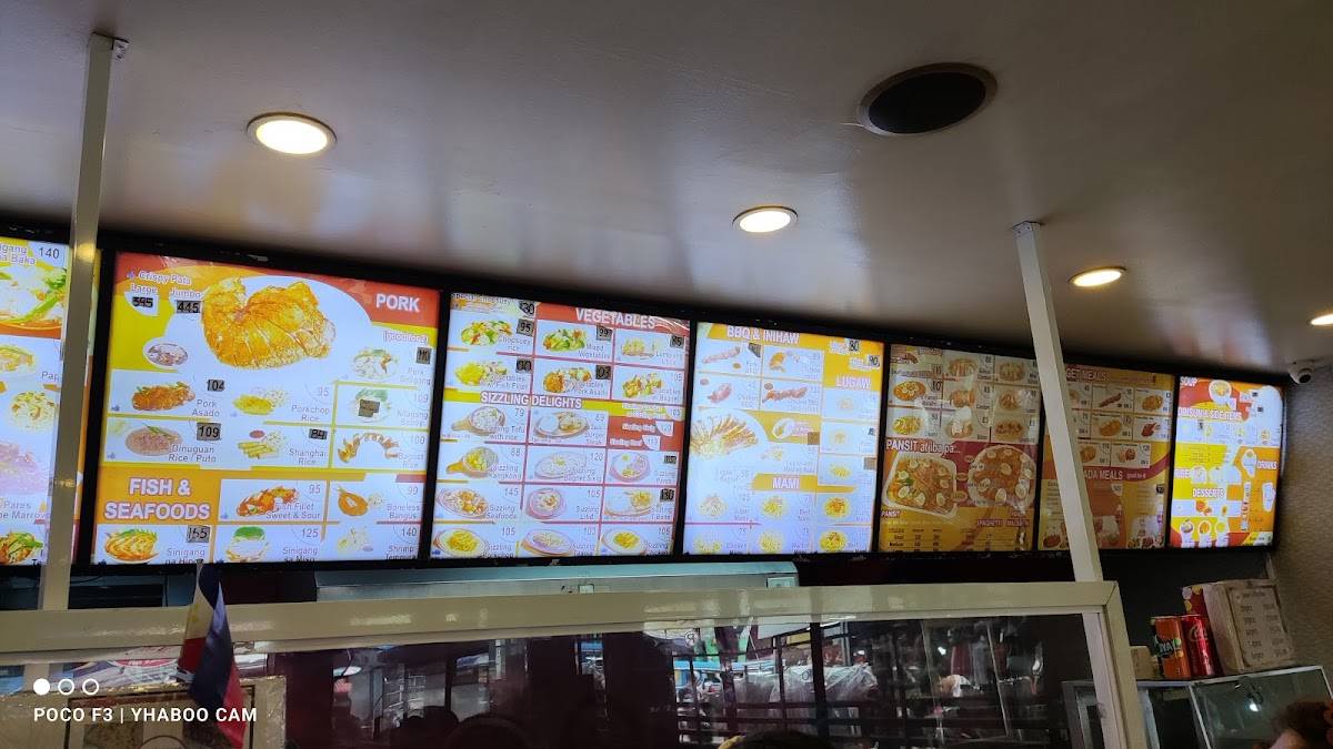 Menu at Janet’s Pares House (Main Branch) restaurant, Quezon City, P2CQ+P4M