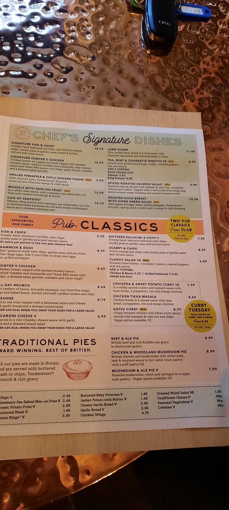 Menu at Jolly Farmer pub & bar, Winchester