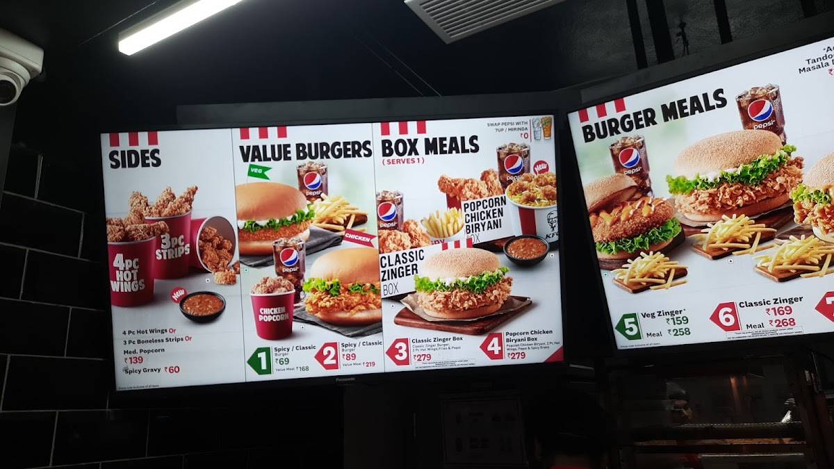 Menu at KFC Boduppal, Hyderabad