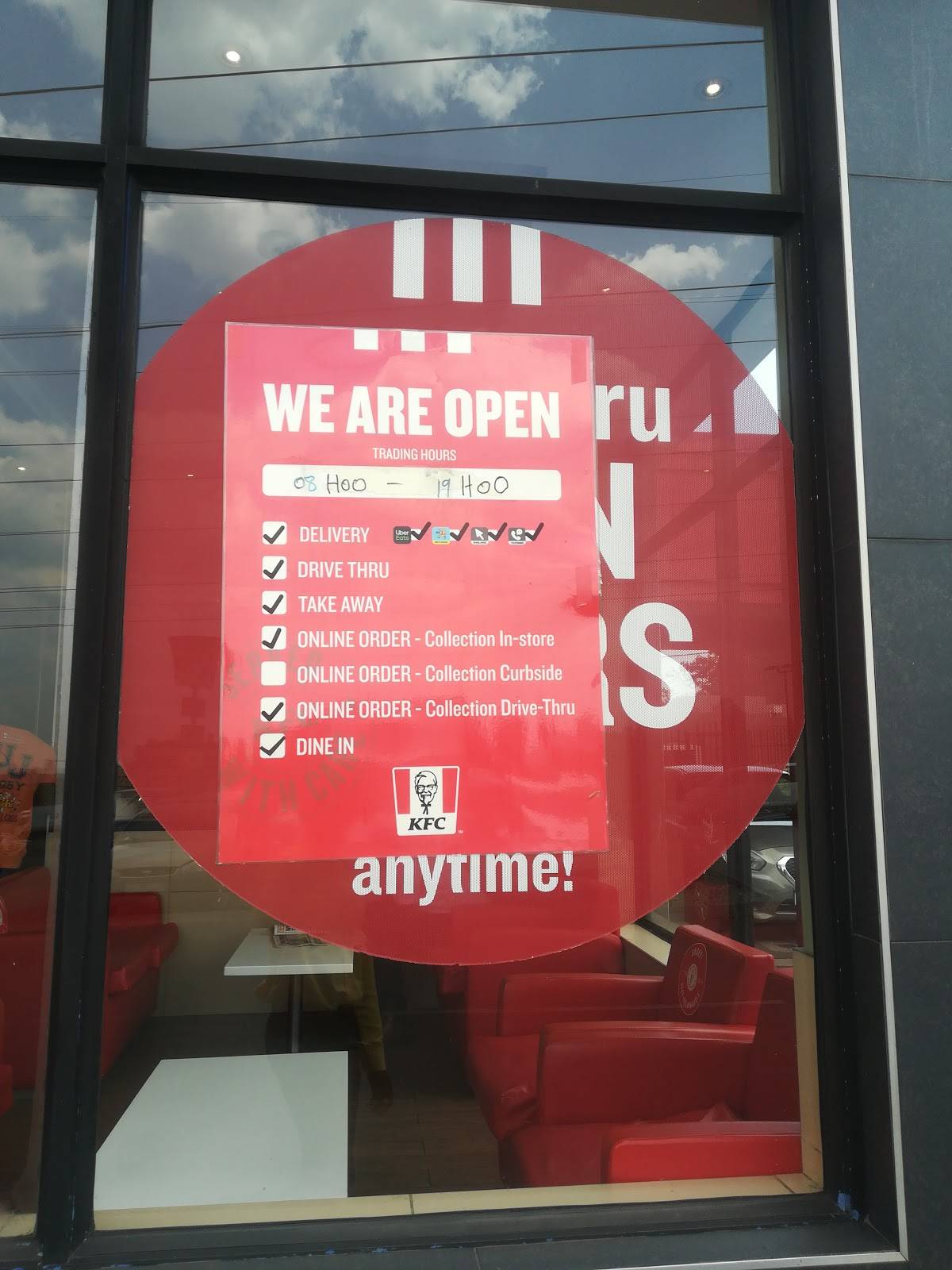 Speisekarte von KFC Meredale restaurant, Johannesburg South