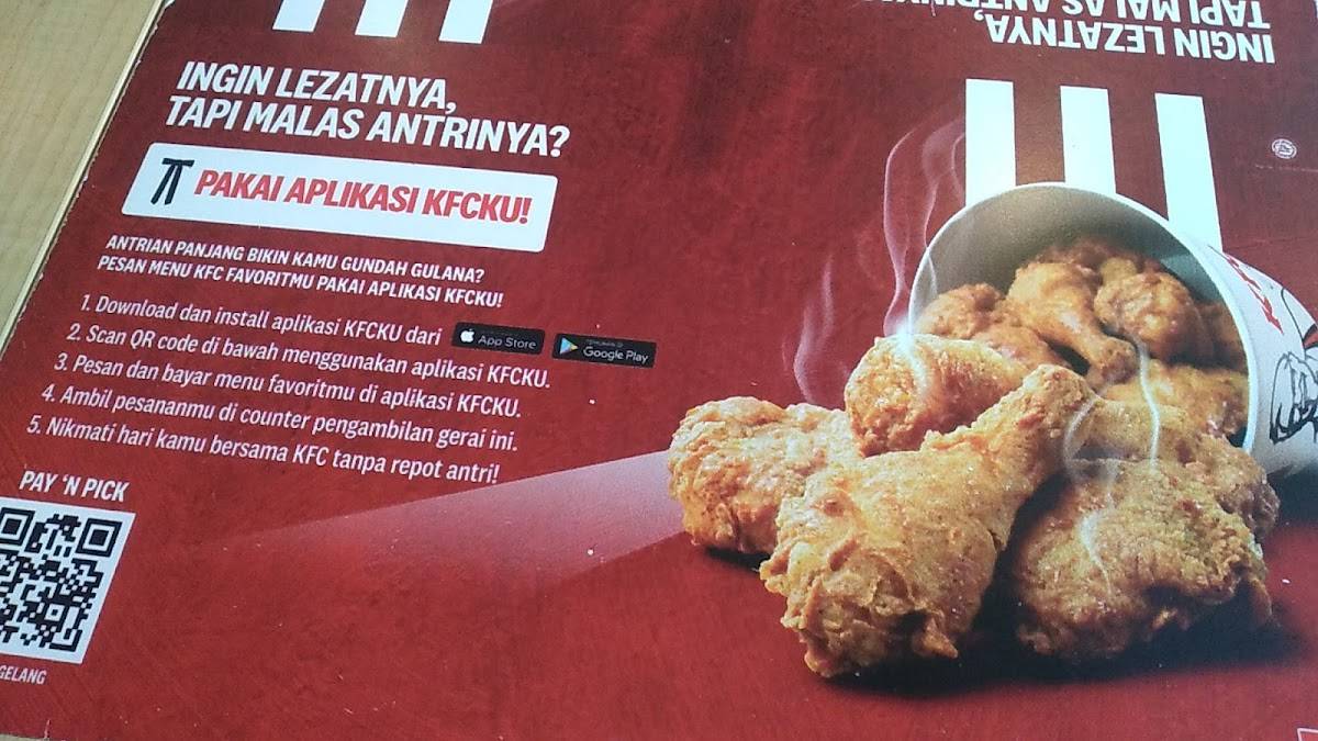 Menu at KFC Pemuda Magelang restaurant, Magelang, Jl. Pemuda No.12