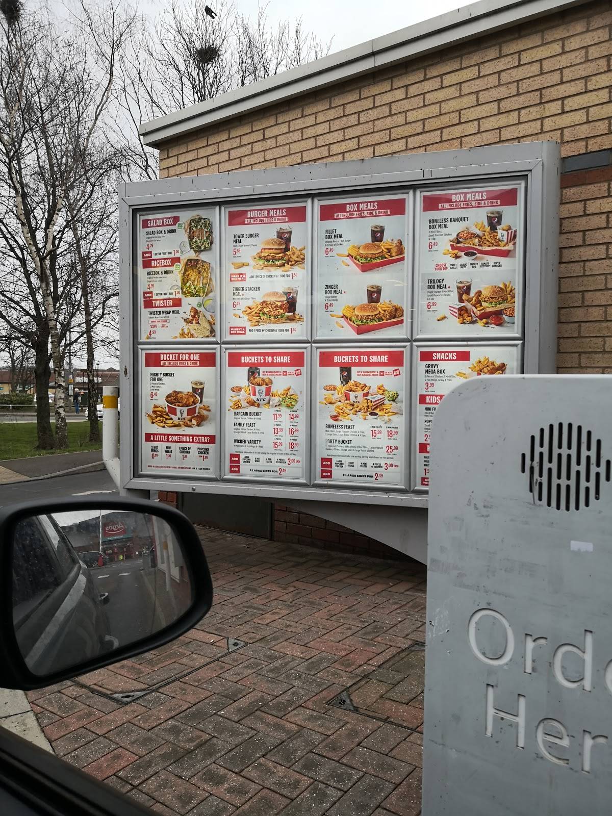 Menu at KFC Scunthorpe - Lakeside Retail Park restaurant, Scunthorpe ...