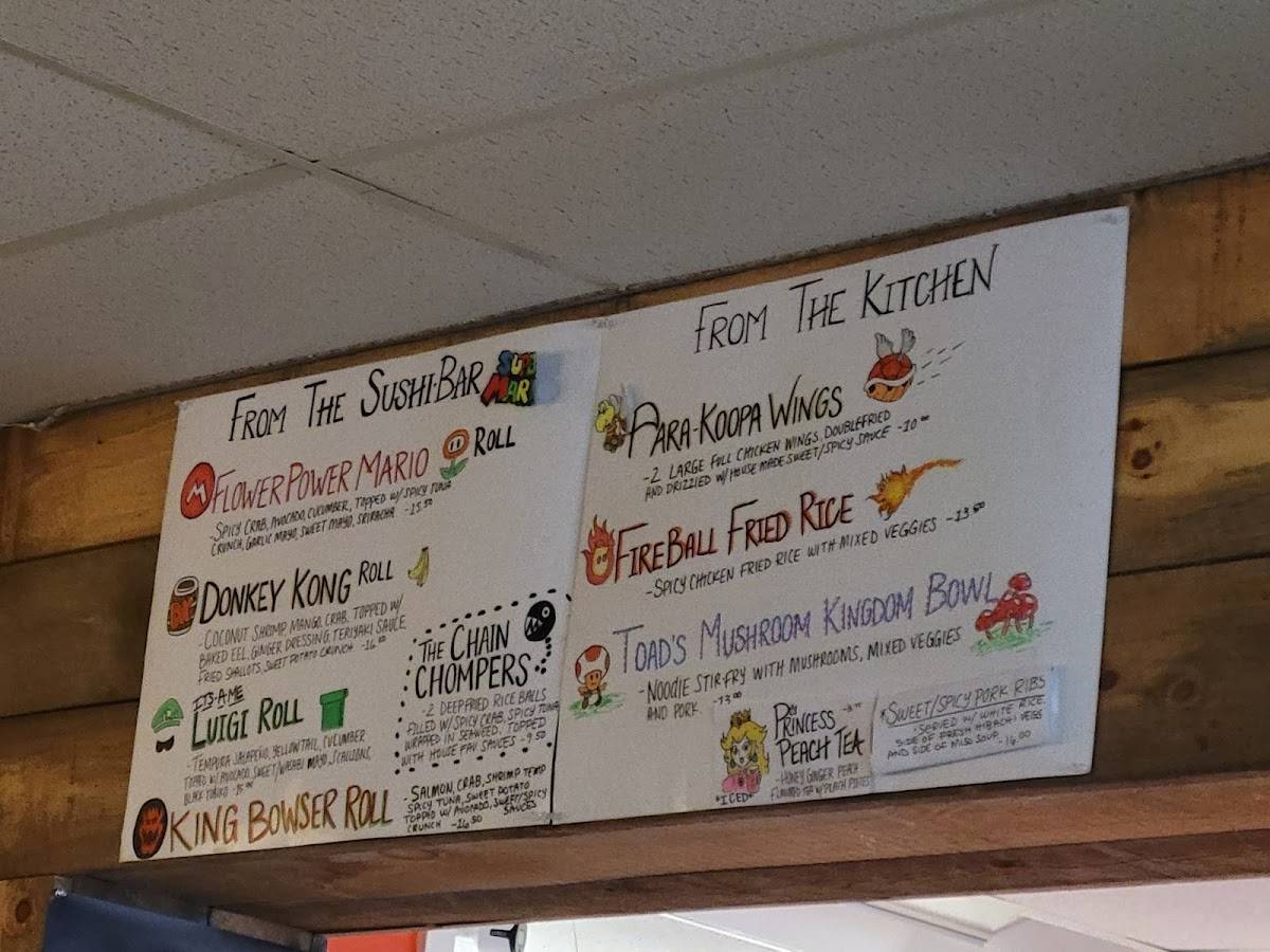 Menu at Kaisen Restaurant, Agawam