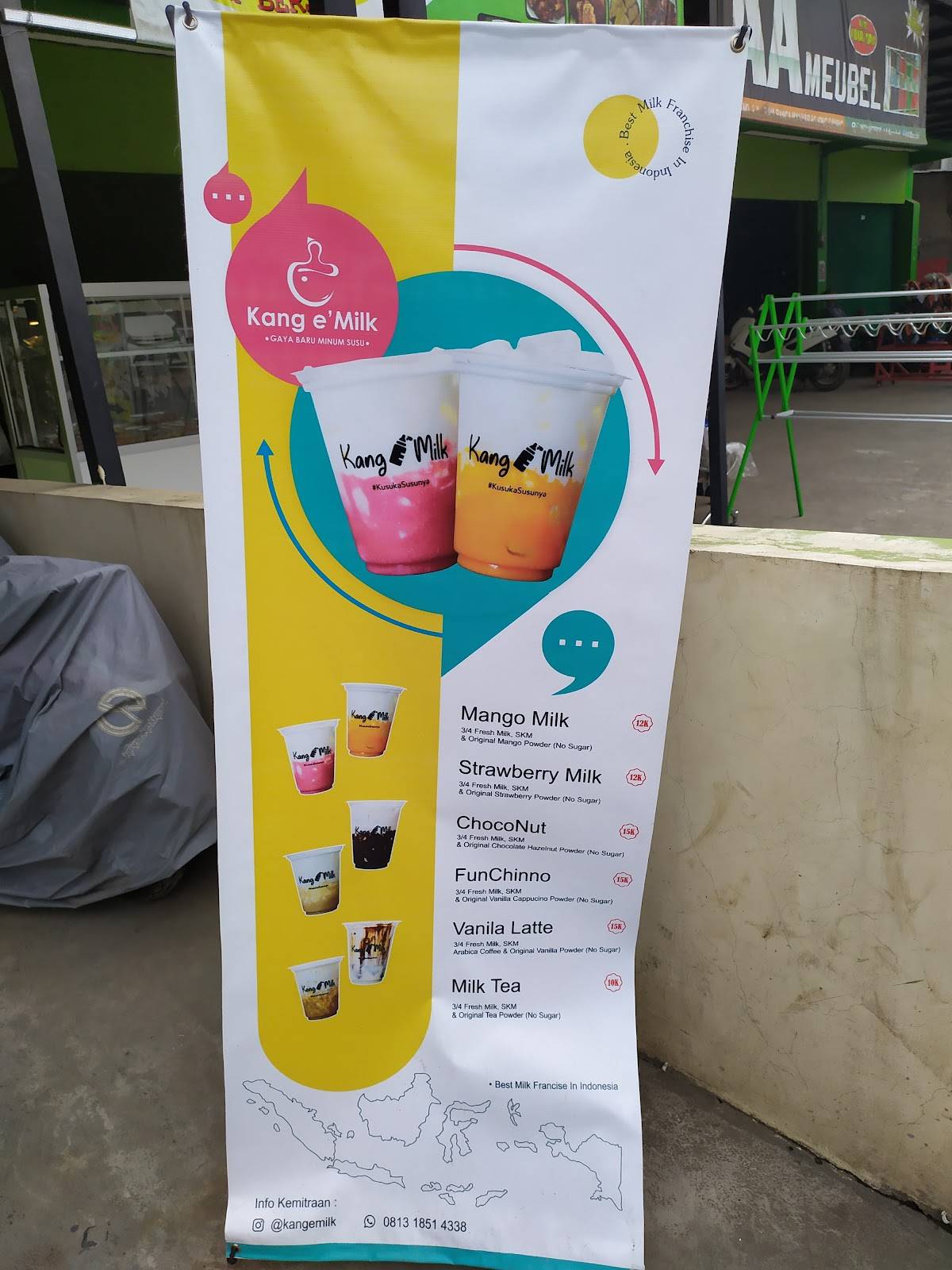 Carta de Kang e'Milk - Rancamanyar, Bandung