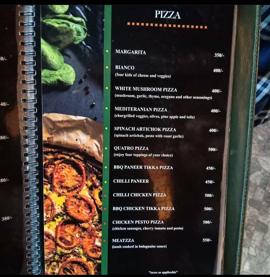 Menu at Liquid Lounge, Kanpur, 118/54-55