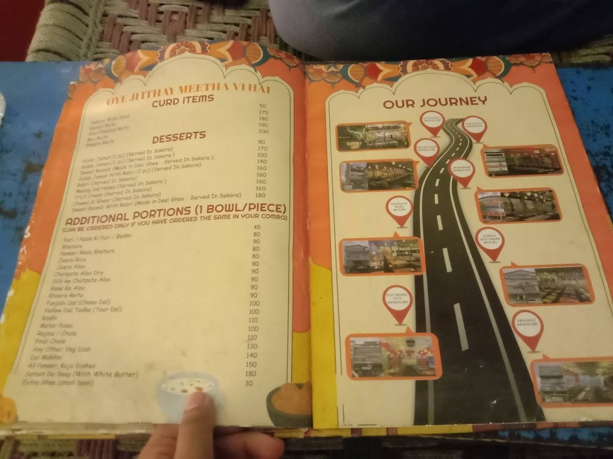 Menu at Kapoor's Cafe - HSR Branch, Bengaluru, WM42+62M