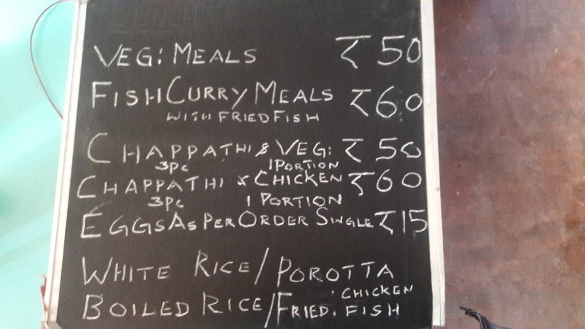 Menu at Kappa Restaurant, Bengaluru, XMM5+935