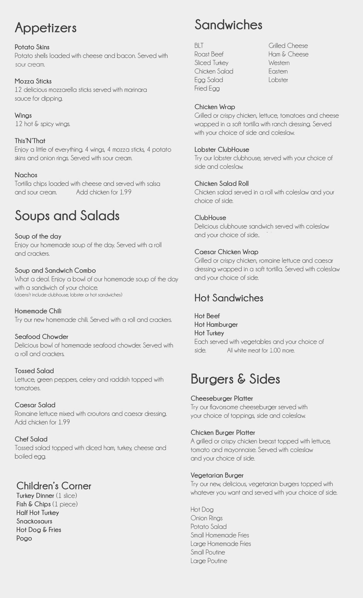 Menu at Kingsway restaurant, Miramichi