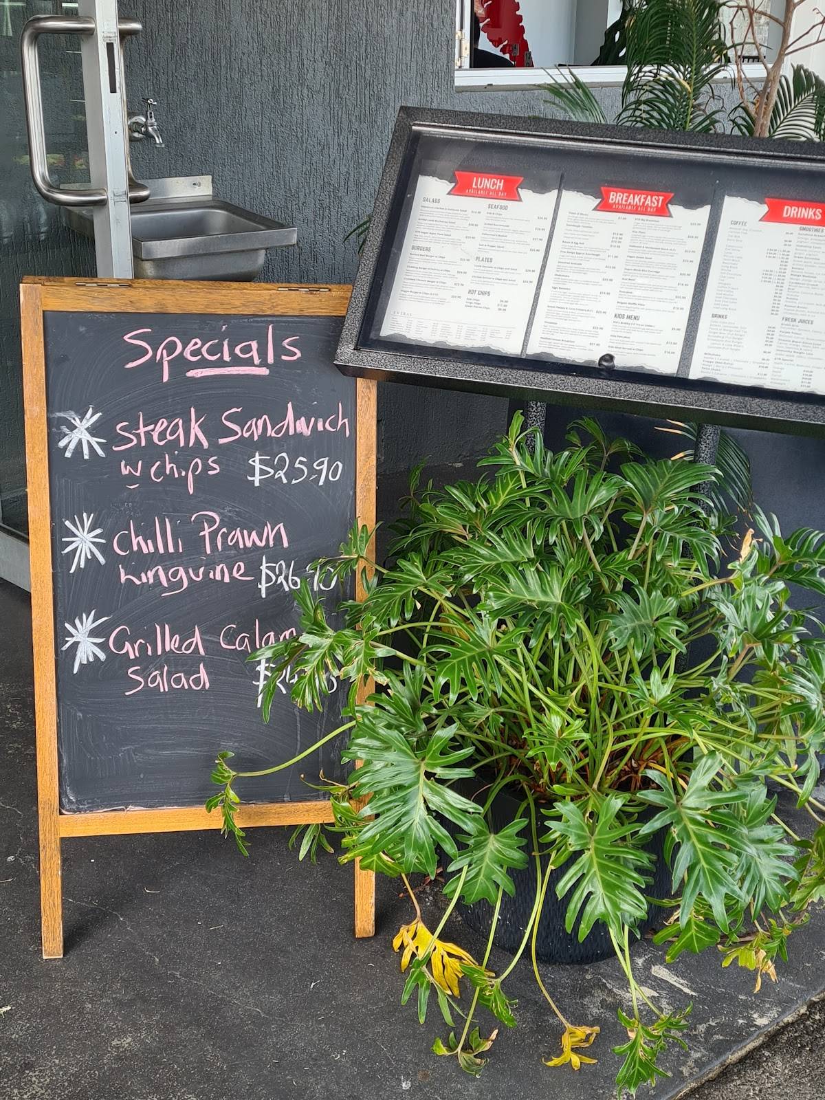 Menu at Kiss The Barista, Sandringham