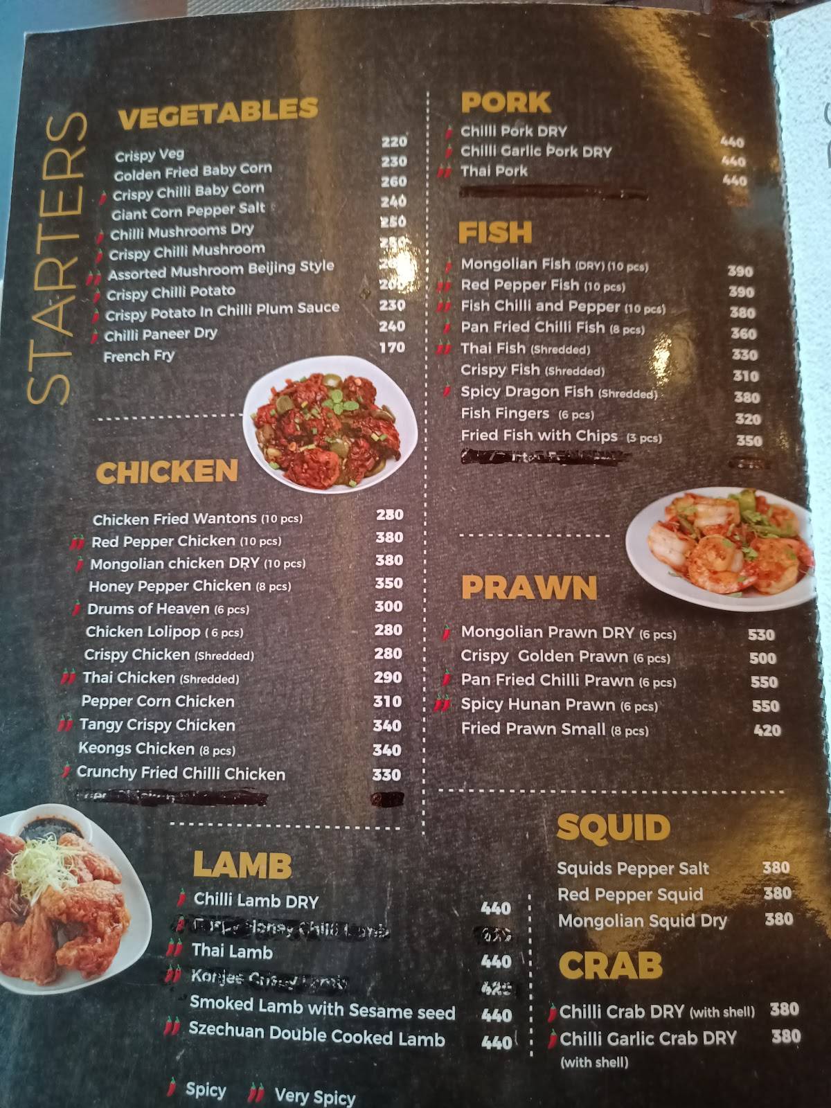 Menu at Hatari Restaurant - Madhyamgram, Kolkata