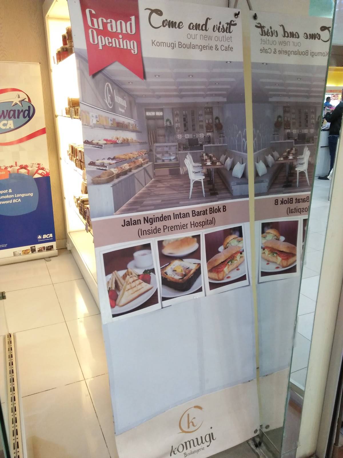 Menu at Komugi Boulangerie restaurant, Surabaya, Jl. Raya Margorejo ...