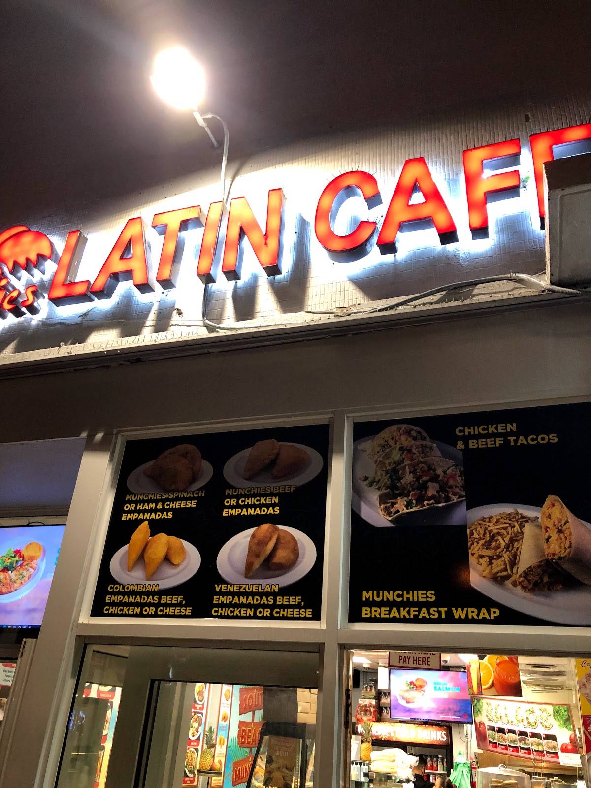Menu at LATIN CAFÉ restaurant, Miami Beach, 441 41st St