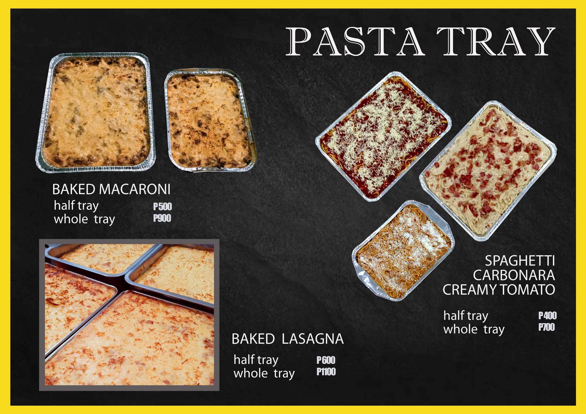 Menu at LEG Room restaurant, Valenzuela