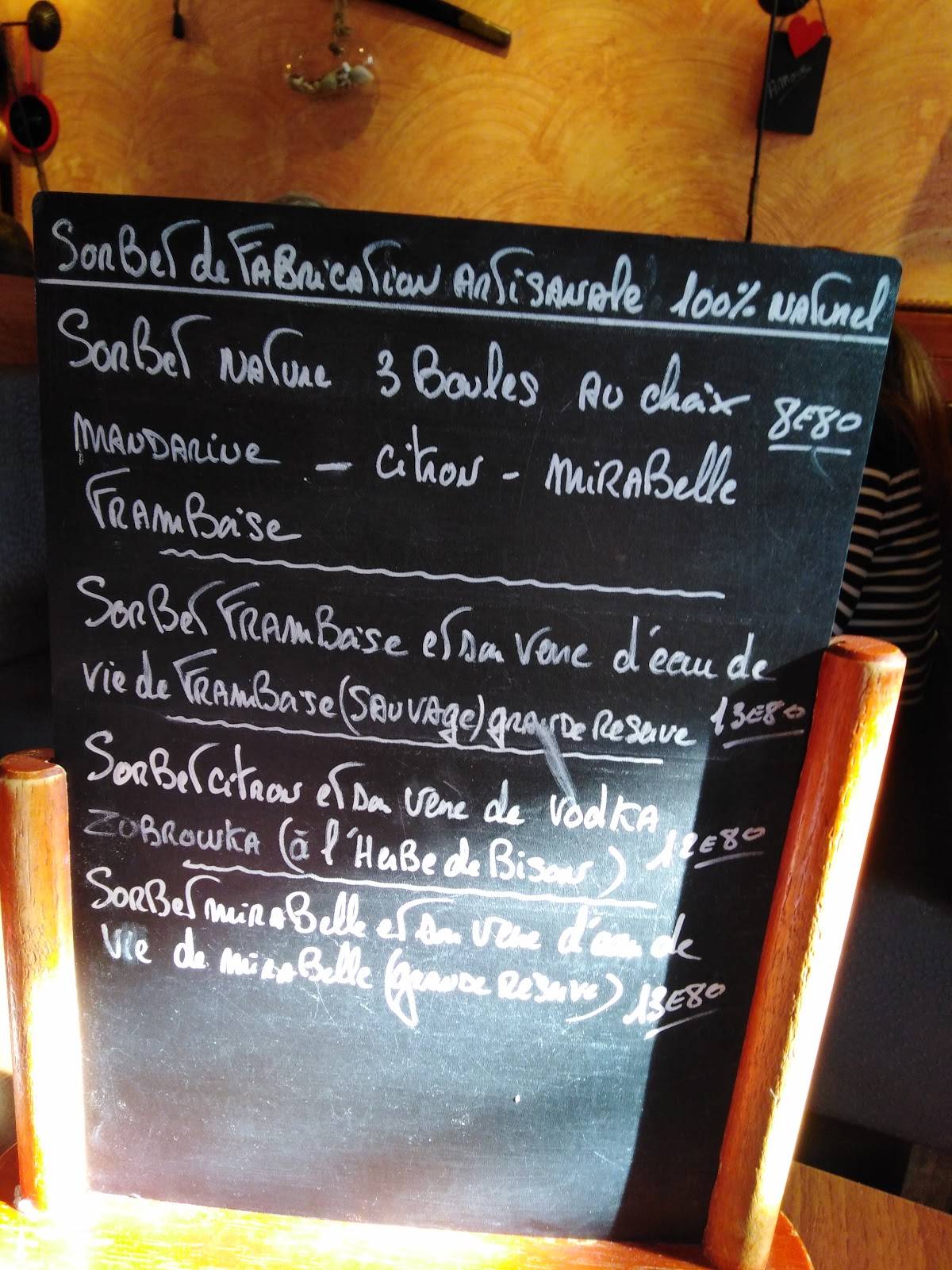 Menu au La Perle de Saint-Louis. restaurant, Versailles, 5 bis Rue du ...