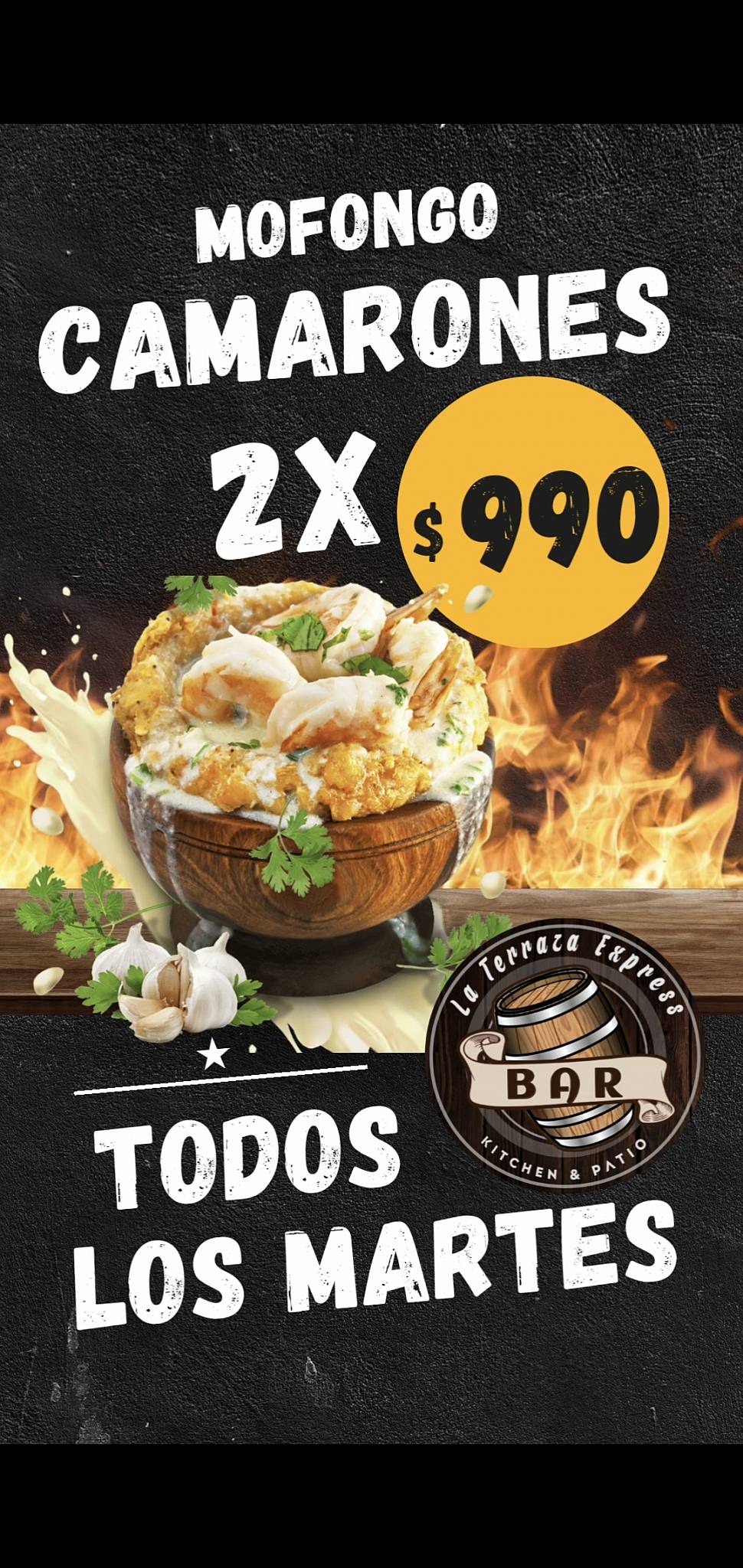 Carta del restaurante La Terraza Express rd, Santo Domingo Este