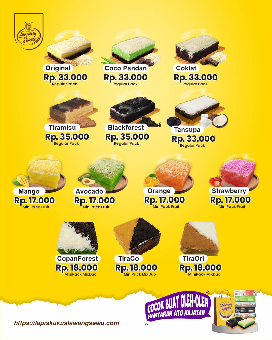 Carta de Lapis Kukus Lawang Sewu - Store Thamrin, Semarang