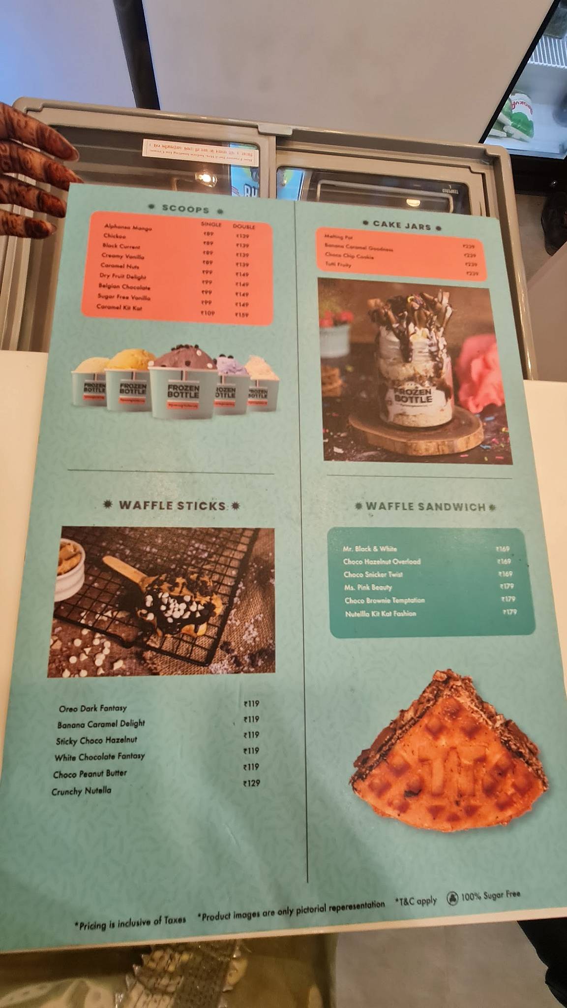 Menu at Layers Cafe & Patisserie, Tiruppur