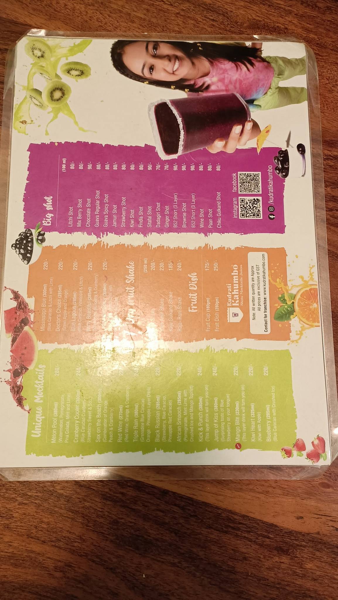 Menu at Light of Italy PURE VEG, Bengaluru