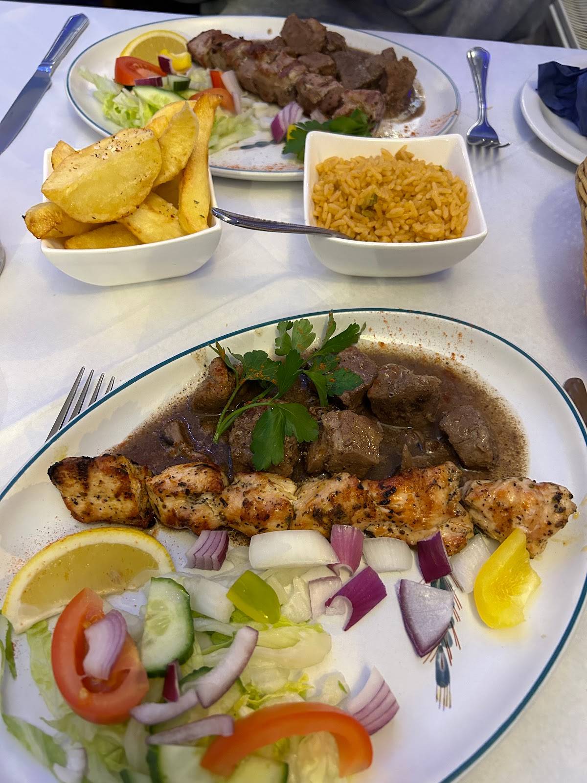 Menu at Limassol Restaurant, St Helens
