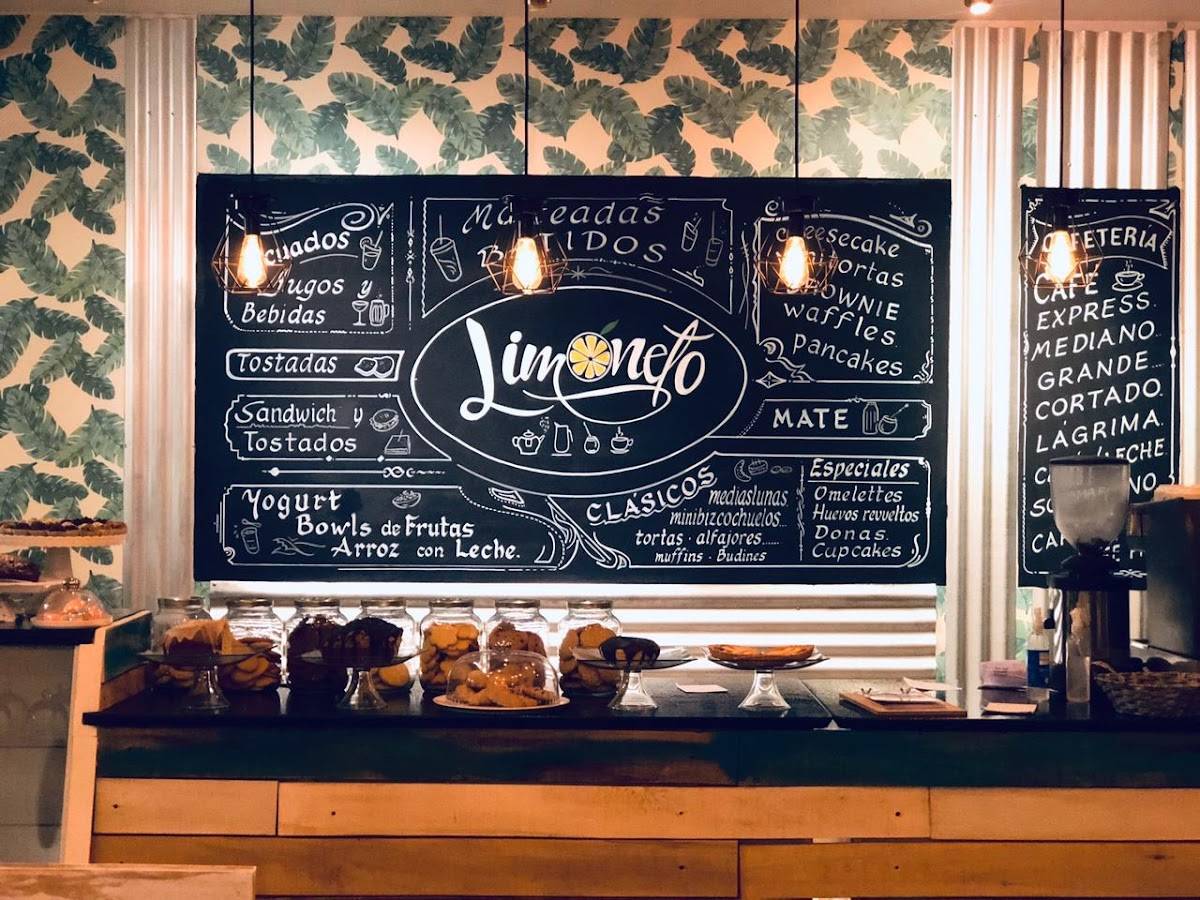 Carta de Limoneto Cafetería, San Martín