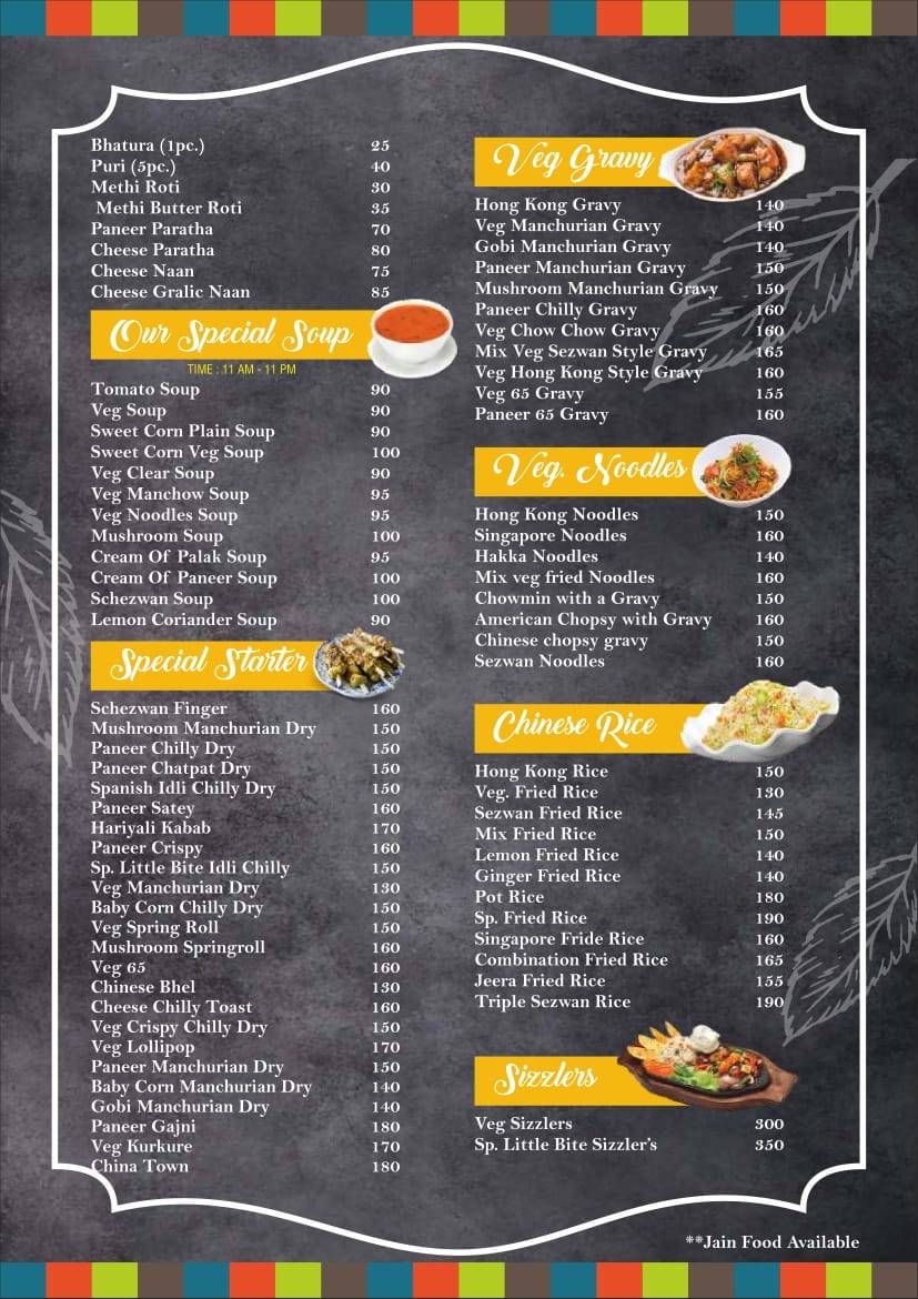 Menu at Little Bite Food, Mumbai
