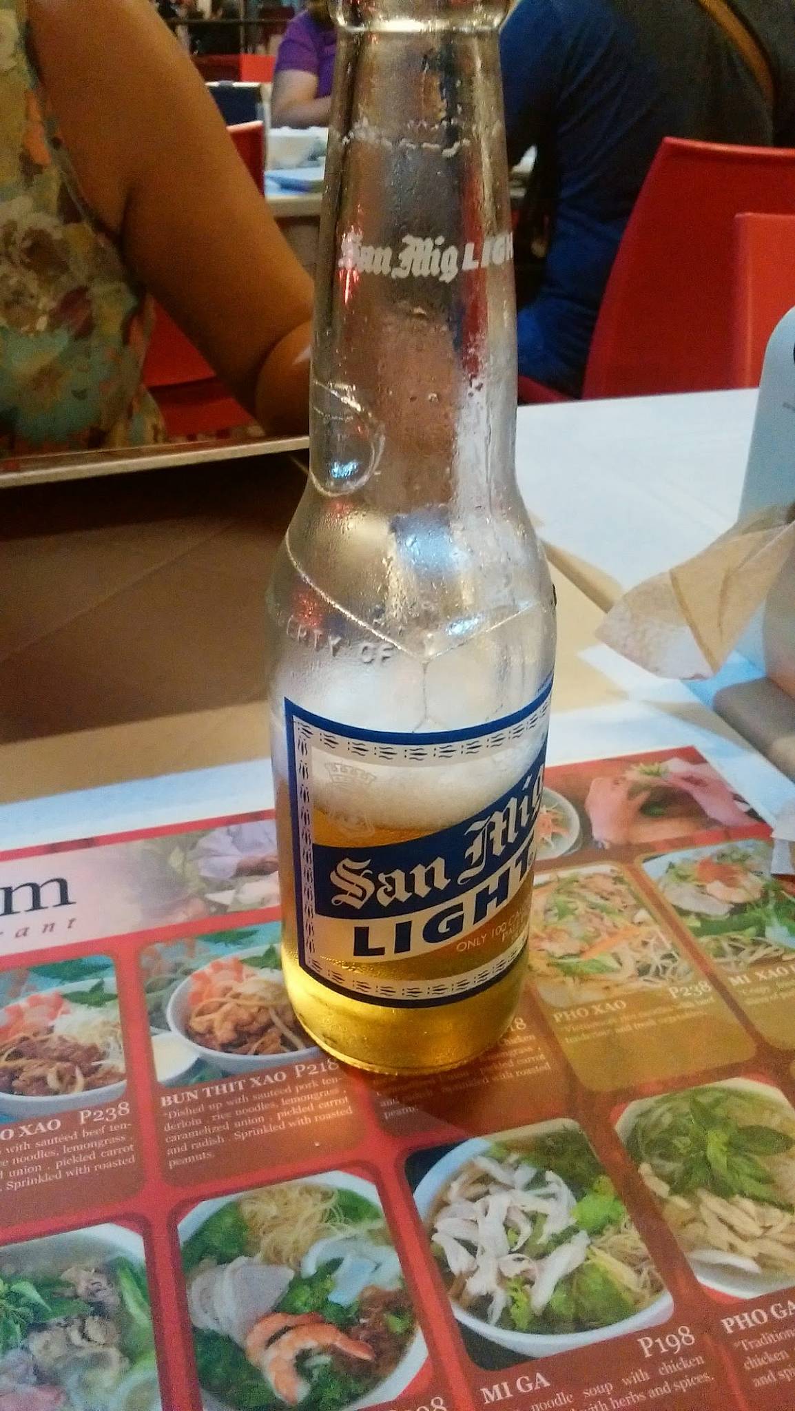 Menu at Little Nam restaurant, Davao City, Door 2