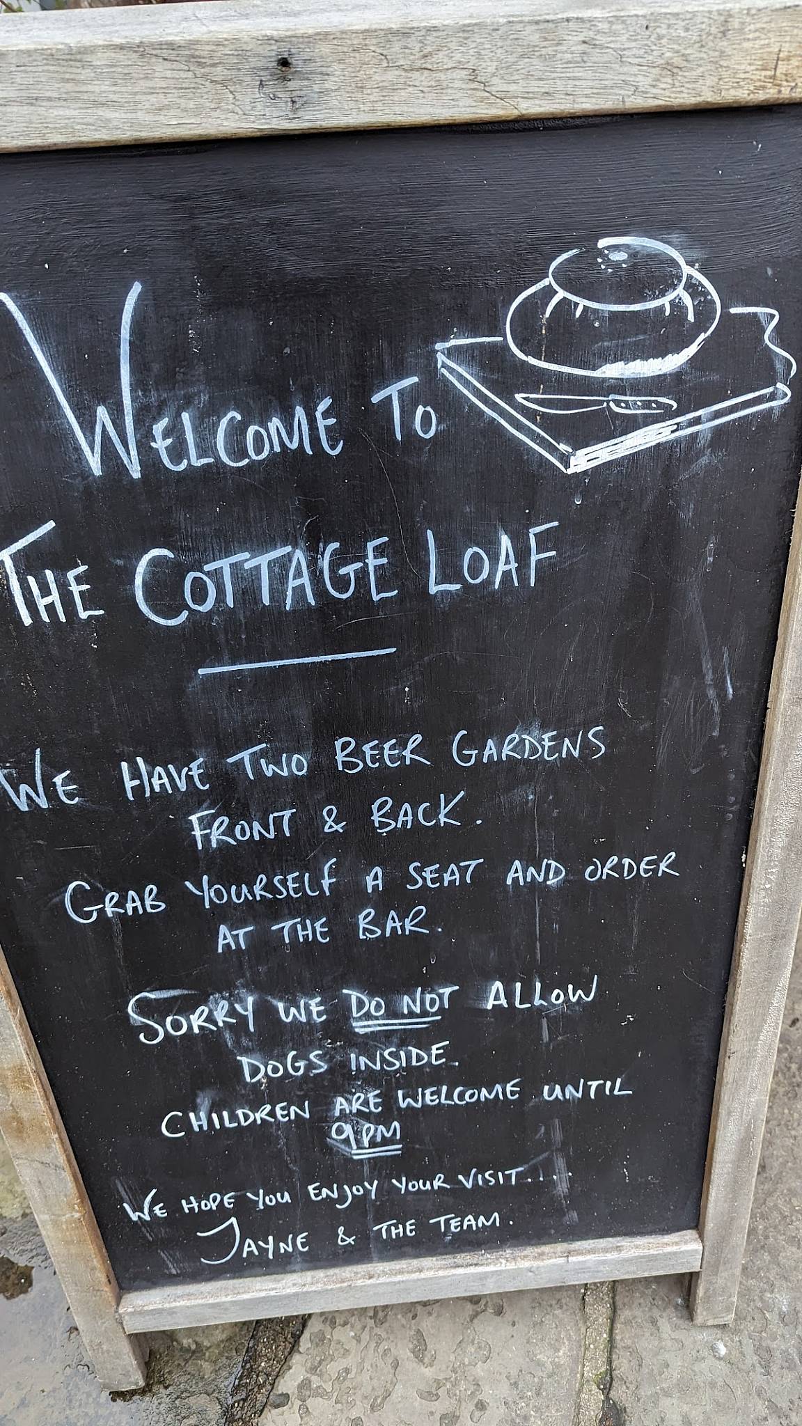 Menu at The Cottage Loaf pub & bar, Llandudno