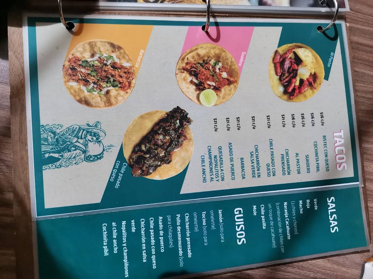 Carta del restaurante Macho Mexicano, Chihuahua, Perif. del la Juventud ...