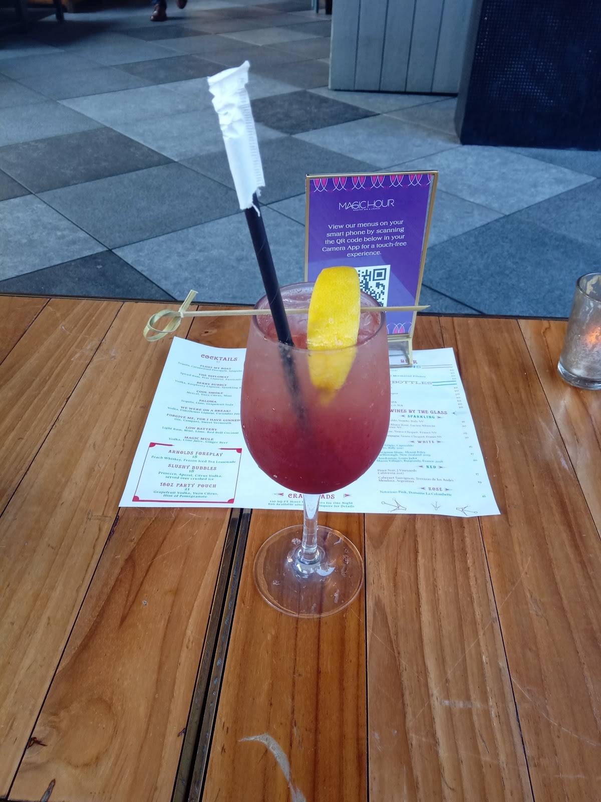 Menu at Magic Hour Rooftop Bar & Lounge, West New York