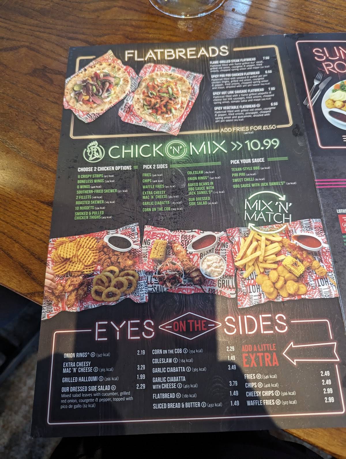 Menu at Robin Hood pub & bar, Swinton, 180 Manchester Rd
