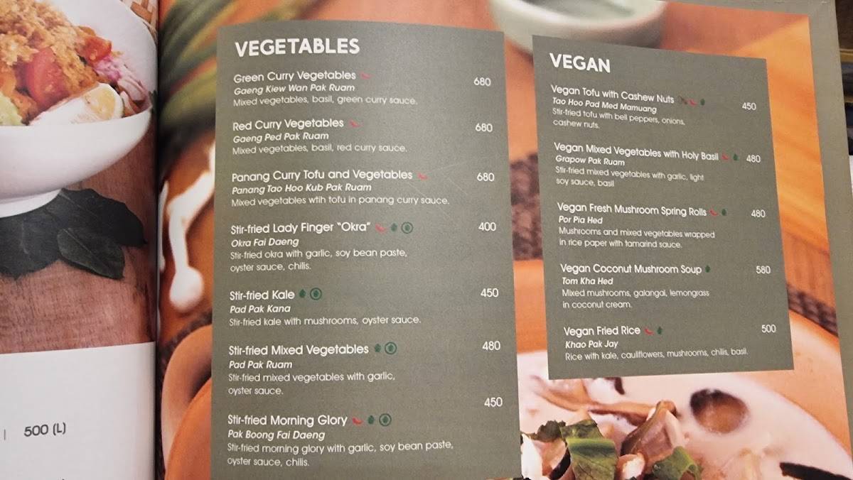 Carta de Mango Tree Cafe SM Megamall, Mandaluyong
